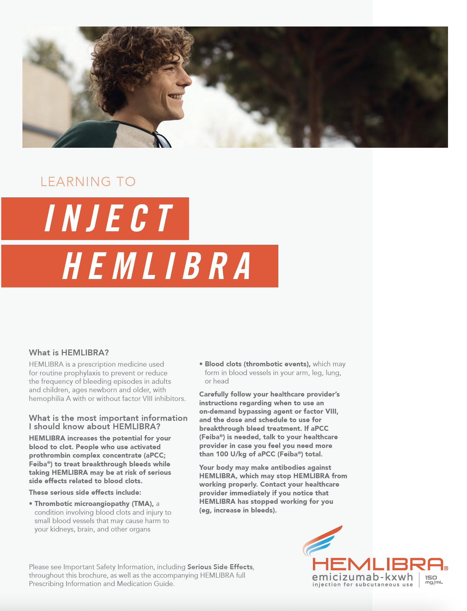 HEMLIBRA® (emicizumab-kxwh) Downloadable Resources